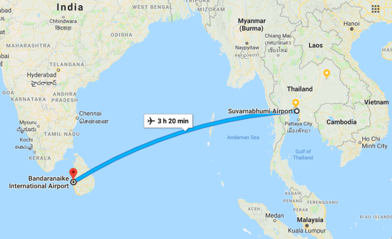 [REVIEW] Sri Lankan Airlines / UL405 : Bangkok to Colombo – Shipy-Ship