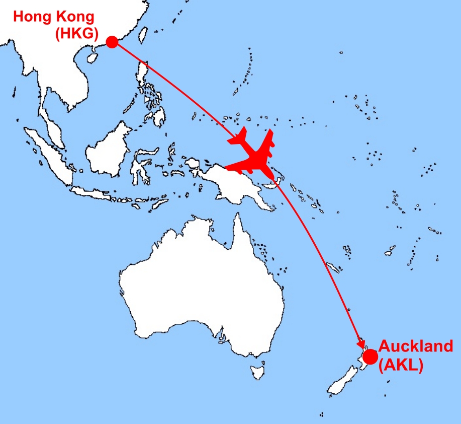 [Review] Cathay Pacific / CX113 : Hong Kong – Auckland – Shipy-Ship